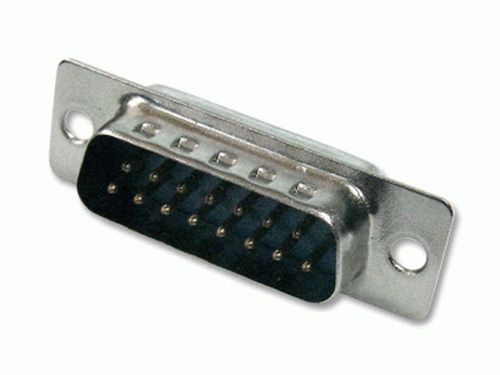 CONECTOR DB15P MACHO 15 PINES P/SOLDAR - Comercial Victronics