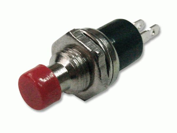 MINI PUSH BUTTON NC 3A ROJO - Comercial Victronics