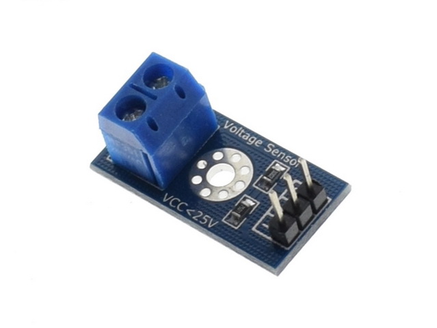 MODULO SENSOR VOLTAJE DC 0-25V - Comercial Victronics