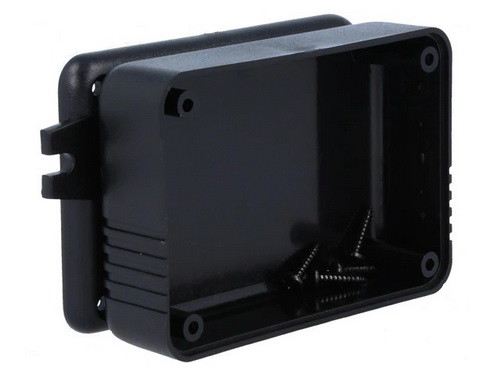 CAJA ABS 90x63x32mm NEGRA MULTIUSO - Comercial Victronics